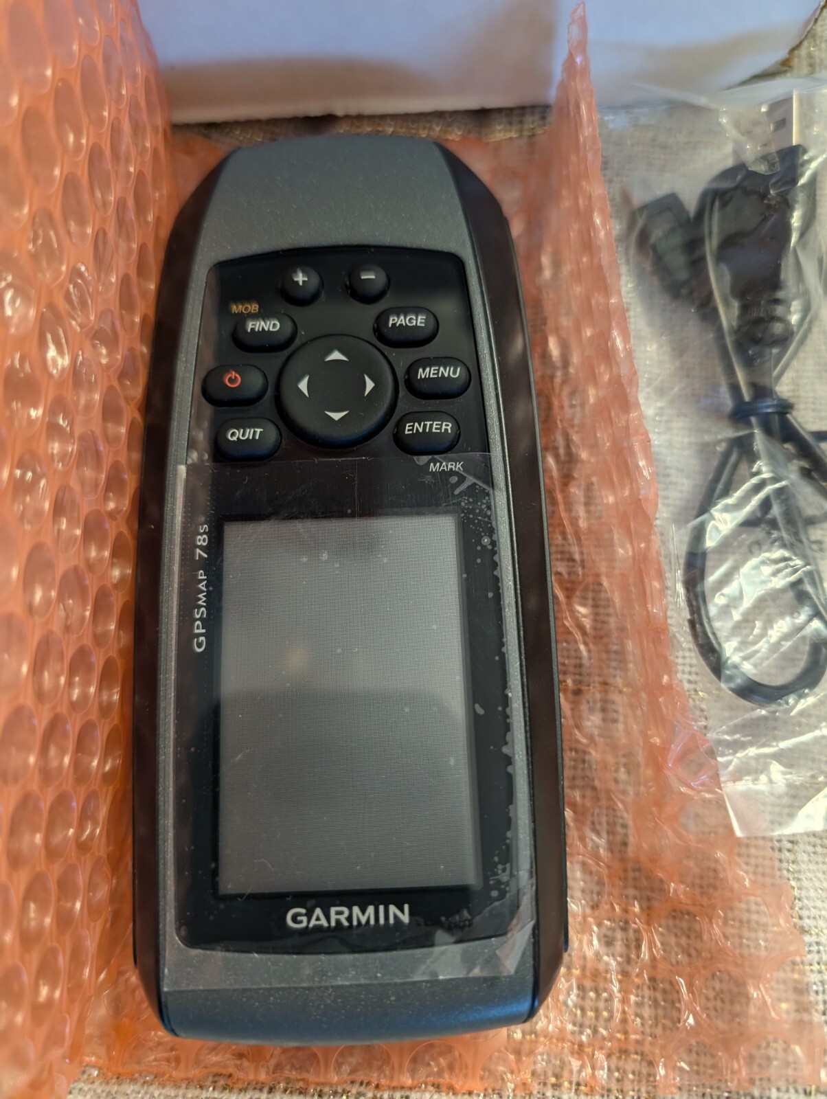Garmin GPSMAP 78s 2.6 inch Marine GPS Navigator - Black for sale online ...