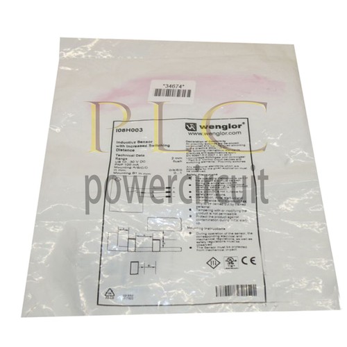 Wenglor Proximity Switch Sensor I08H003 PNP New 1PC | eBay