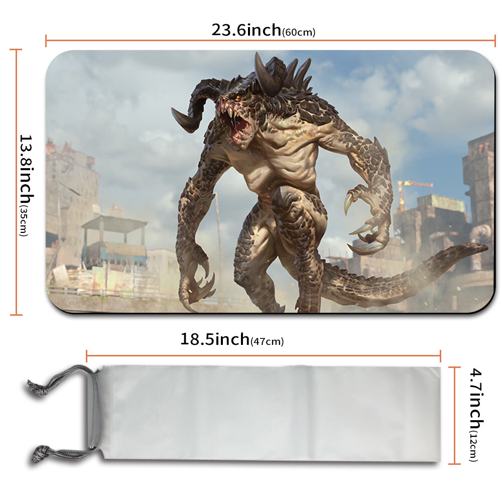 ALPHA DEATHCLAW - Magic The Gathering MTG Playmat TCG CCG MTG Playmat ...