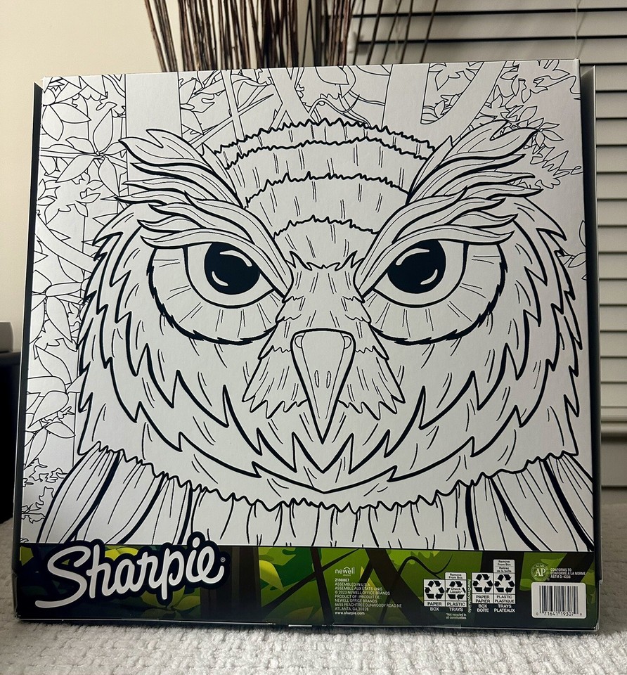 Sharpie Limited Edition Permanent Markers, Fine Point, 27 ct Owl | eBay