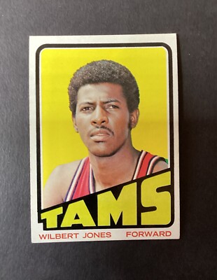 1972-73 Topps Basketball 🏀 # 193 Wilbert Jones Memphis Tams NM-MT ...
