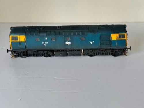 Heljan Class 26 BR Blue Detailed and Weathered DCC sound Fitted | eBay UK