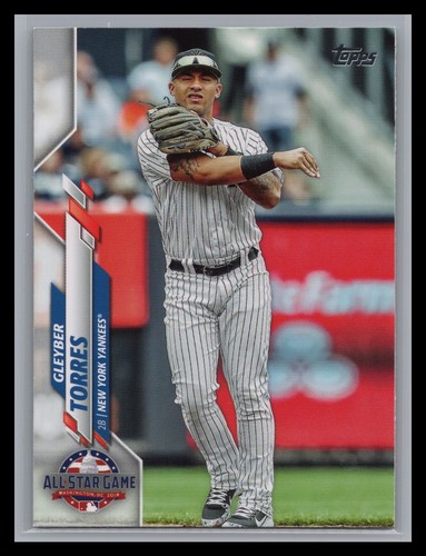 2020 Topps Update #U-134 Gleyber Torres Paper Base Set Card New York ...