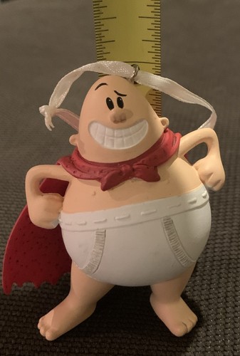 Captain Underpants Cartoon Figure Collectible Statue Toy Ornament 3.5 ...