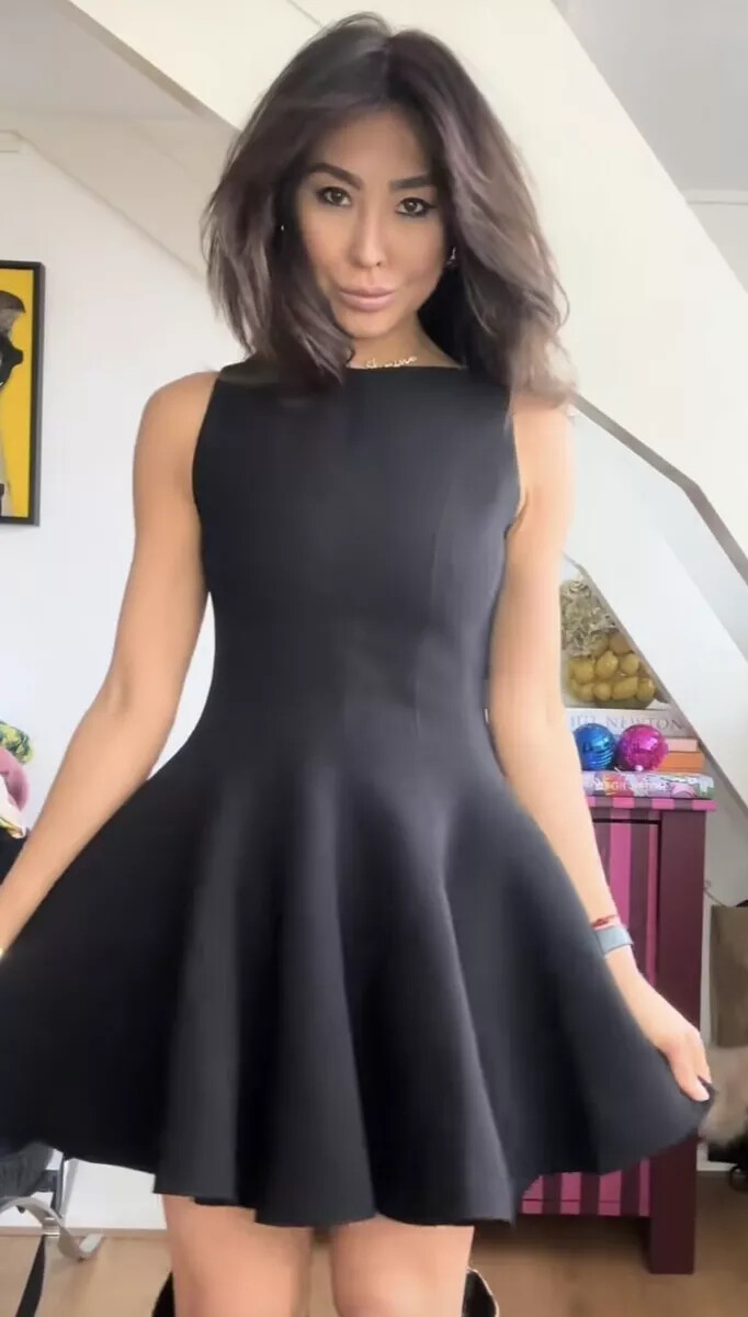 NWT ZARA ZW Collection Skater Mini Sleeveless Dress Black NWT ZARA ZW Collection Skater Mini Sleeveless Dress Black