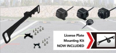 Kenwood CMOS-230LP Rear View Camera w/ License Plate Mounting Hardware ...