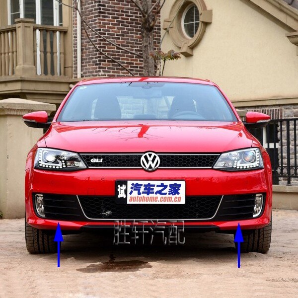 For VW Jetta MK6 GLI 2012-2014 Pair Bumper Fog Light Lamp Grill Cover ...