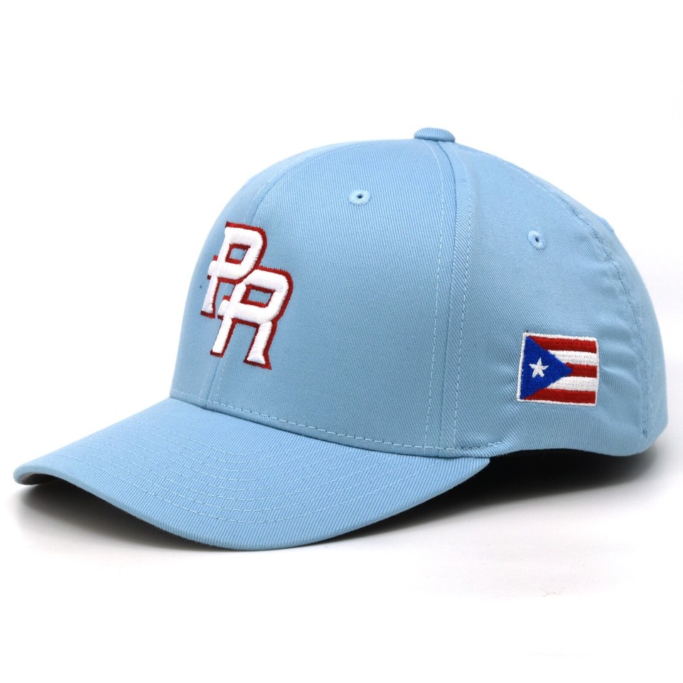 PUERTO RICO Flexfit Cap PR Embroidery hat Style Baseball Cap NEW | eBay