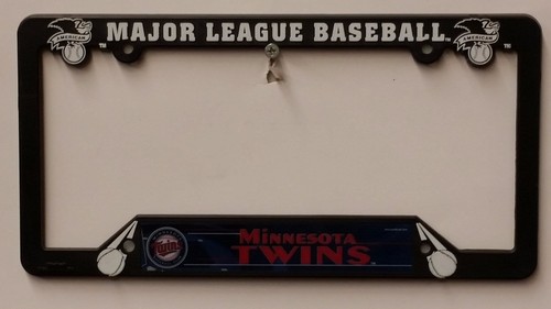 MLB Minnesota Twins - Plastic License Plate Frame, New (WINCRAFT - Lot ...