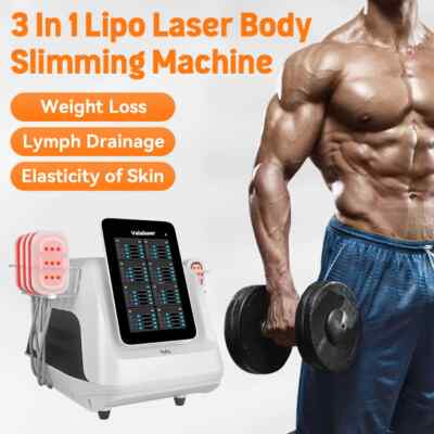 Professional RF Lipo Laser Machine Body Slimming Fat Burning Skin ...