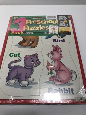 Puzzle Patch Set of 3. Pre School Puzzles. Age 1 1/2+. New | eBay