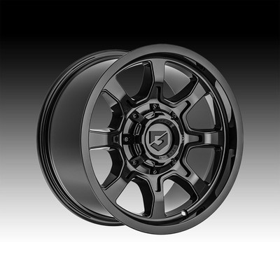4/Gear Off Road 772B Glock Gloss Black 18x9 8x180 18mm (772B-8908918 ...