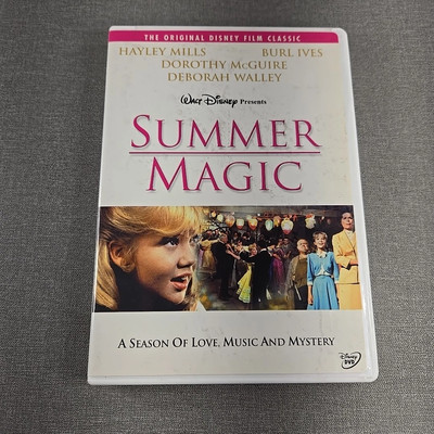 * Summer Magic - Walt Disney - Hayley Mills - Burl Ives - Very Good DVD ...