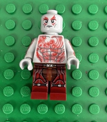 LEGO Marvel Guardians of the Galaxy Drax The Destroyer Minifigure ...