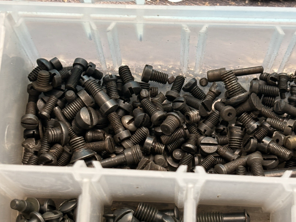 Gunsmith Lot of Vintage Gun Screws, Sight Screws, Pins for Win, Rem and ...