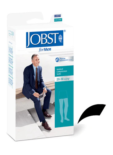 Jobst for Men 20-30 Thigh-Hi Large Black | eBay