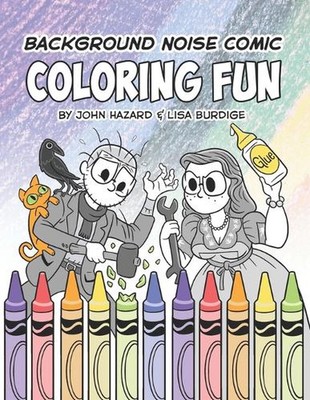 Background Noise Comic Coloring Fun by John Hazard Paperback Book | eBay