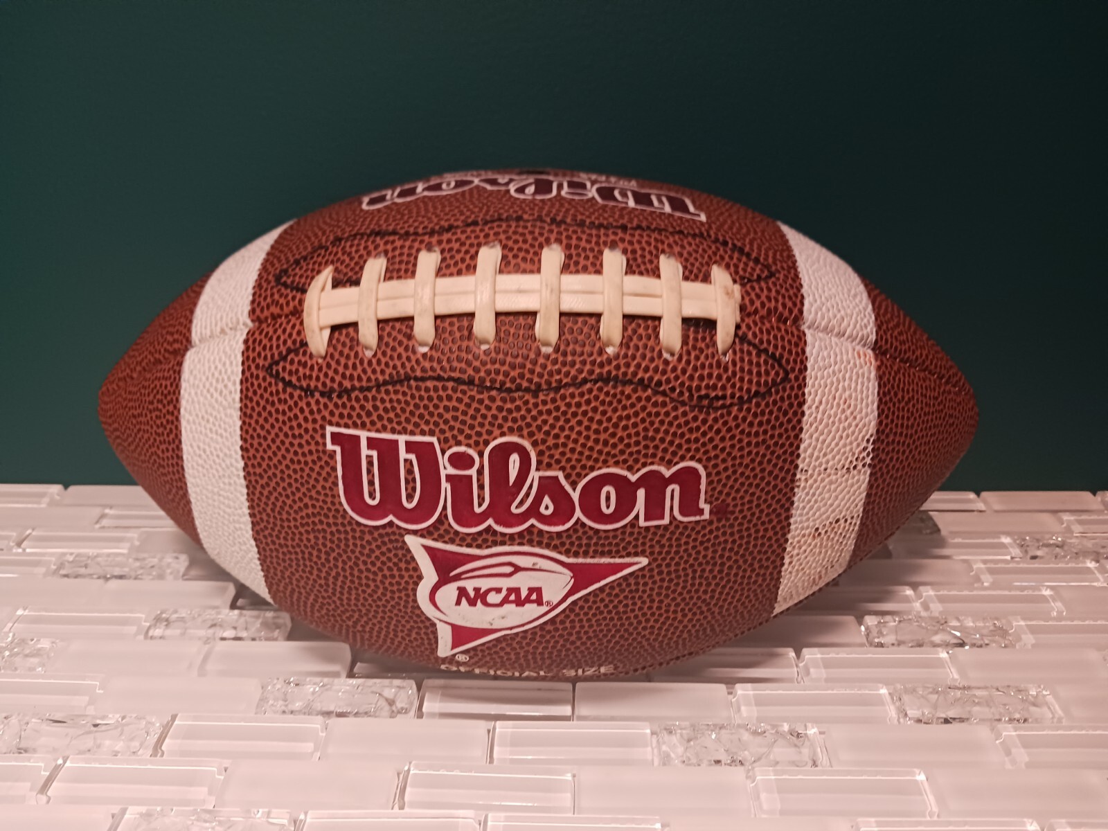 Wilson NCAA 1001 WTF1570 Official Size Football | eBay