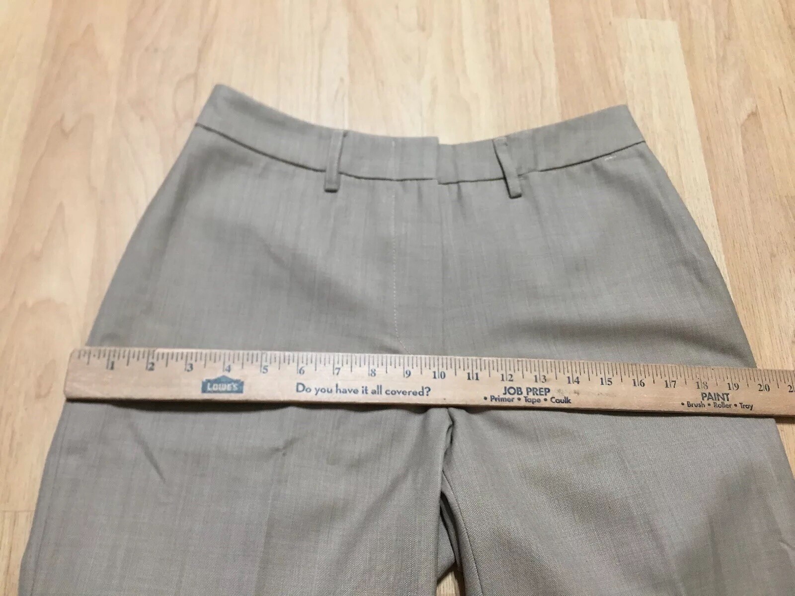 CINTAS Size 6 NWT Women’s Pants Classic Inseam 31” Wool Polyester Beige ...