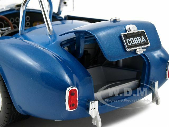 1966 SHELBY COBRA SUPER SNAKE BLUE 1/18 DIECAST MODEL SHELBY ...