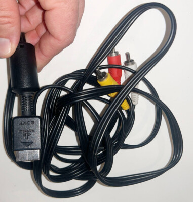 Sony OEM Playstation PS2 AV RCA Cable. Game On! | eBay