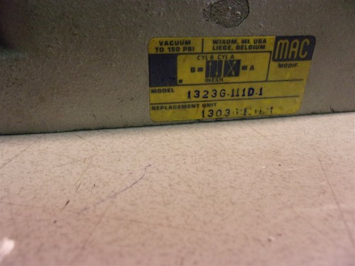 MAC 1323G-111D1 Replacement Unit 13036 *FREE SHIPPING* | eBay
