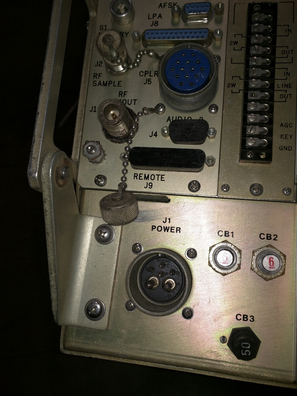 Harris RF-350/RT-1446/URC Transceiver for parts/repair got broken ...