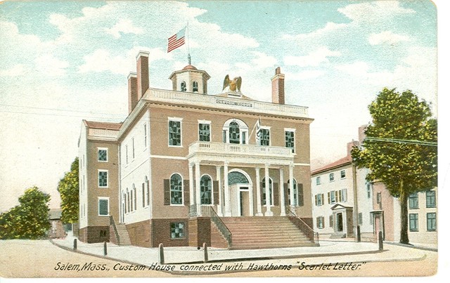 SALEM,MASSACHUSETTS-CUSTOM HOUSE/SCARLET LETTER-PRE1920--(MASS-S) | eBay