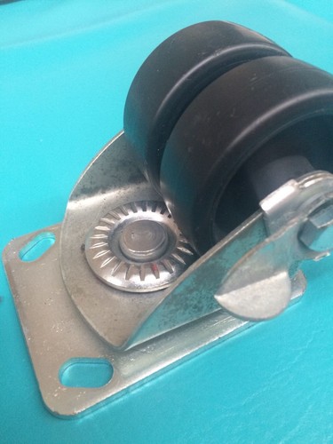 3" Payson Dual Wheel Swivel Caster With Brake Dually Cart Dollie Heavy ...