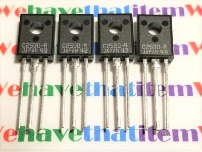 2SC2590 / C2590-R / TRANSISTOR / TO126 / 4 PIECES (QZTY) | eBay