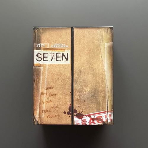 SEVEN/SE7EN (Blu-ray) STEELBOOK 1-CLICK BOX MANTA LAB | eBay