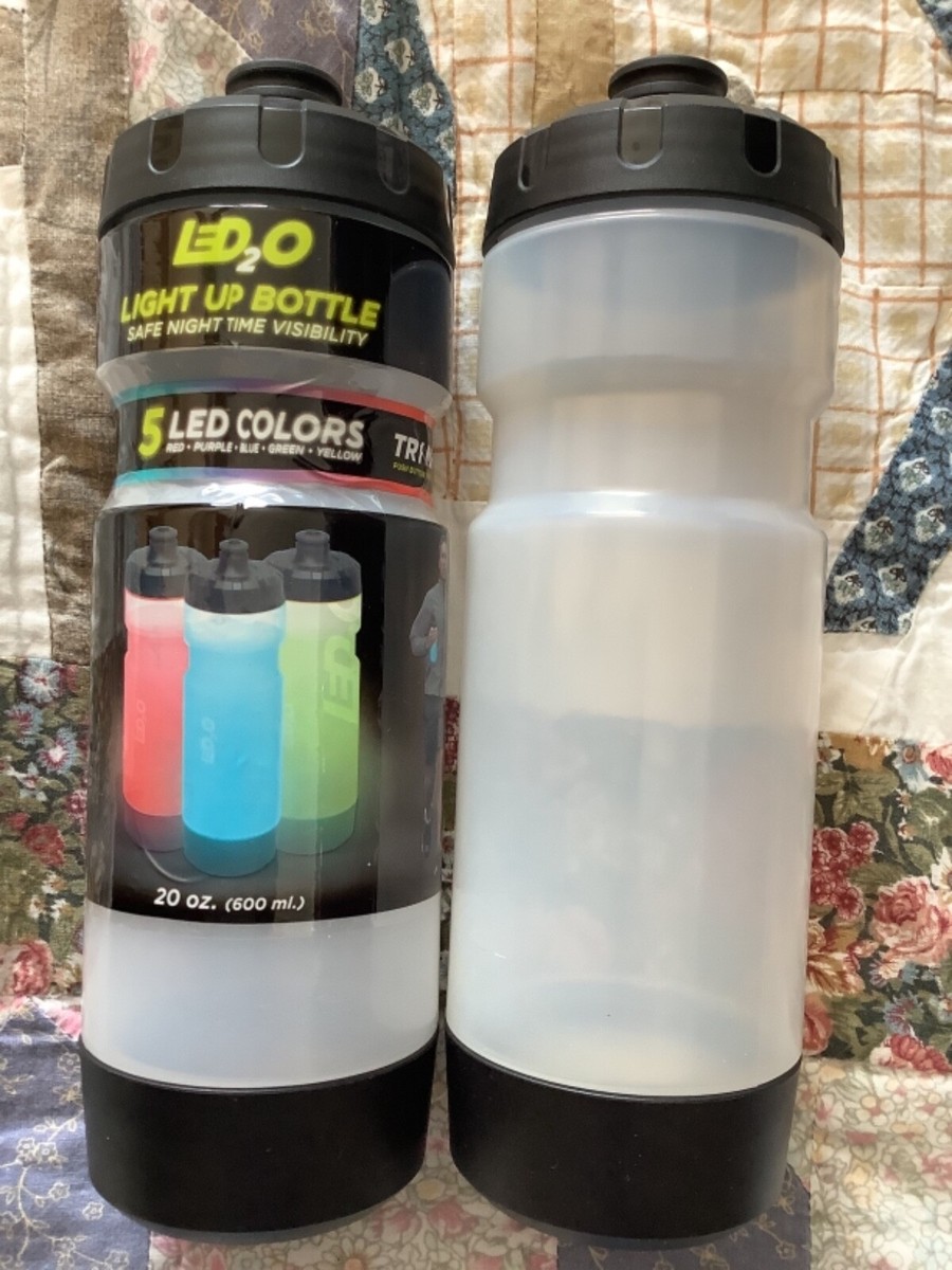 Night Light Using Plastic Bottles Table Top Cool White Soap Brite