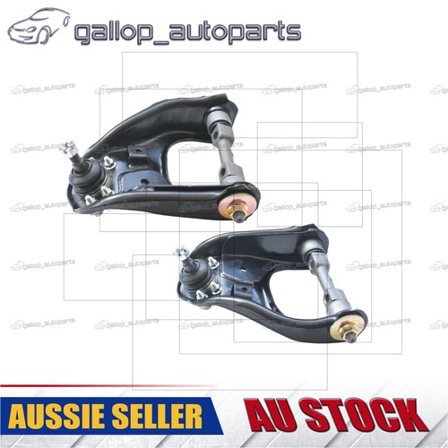 PREMIUM FRONT UPPER CONTROL ARM LEFT & RIGHT SET FOR HOLDEN RODEO TF ...