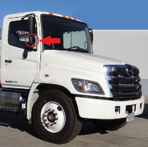 NEW Hino Convex mirror *Back cover * 2008-2023 238 258 268 338 | eBay