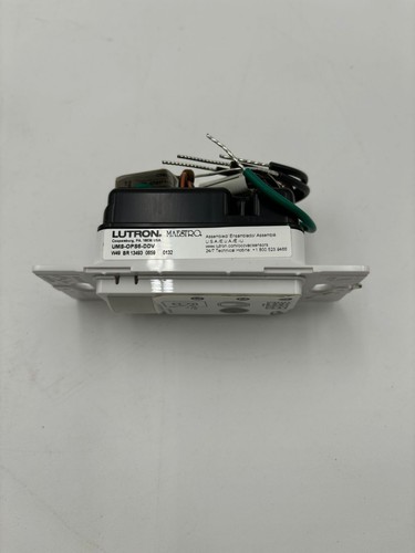 Qty 5 LUTRON MAESTRO U MS-PPS6-DDV-WH DUAL CIRCUIT OCCUPANCY SENSING ...