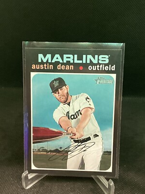 2020 TOPPS HERITAGE AUSTIN DEAN #179 | eBay