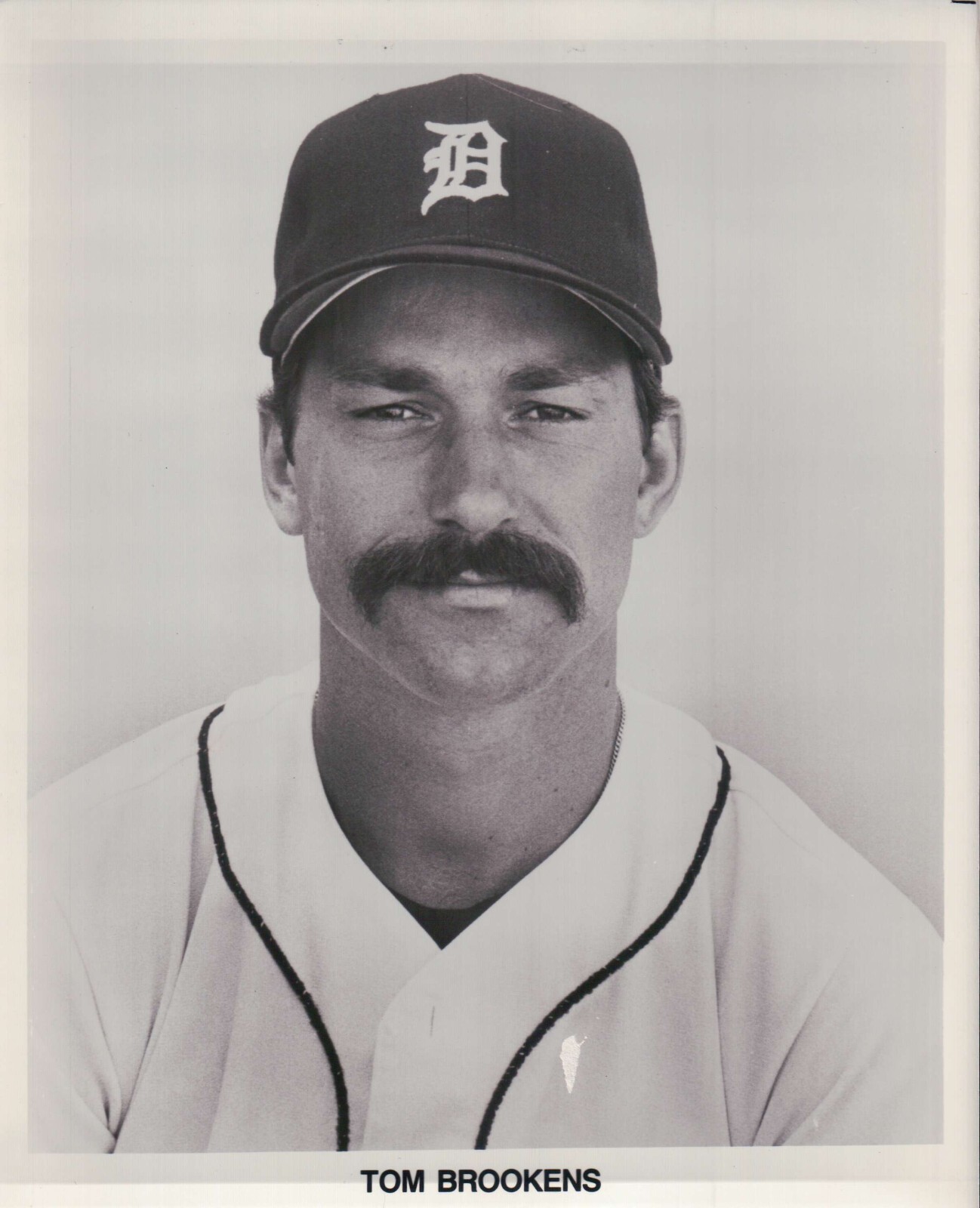 8x10 repro Photo Tom Brookens Detroit baseball third baseman. | eBay