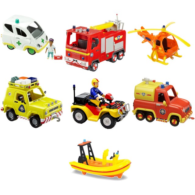Fireman Sam Push Along Vehicle - Quad Bike With Figure for sale online ...