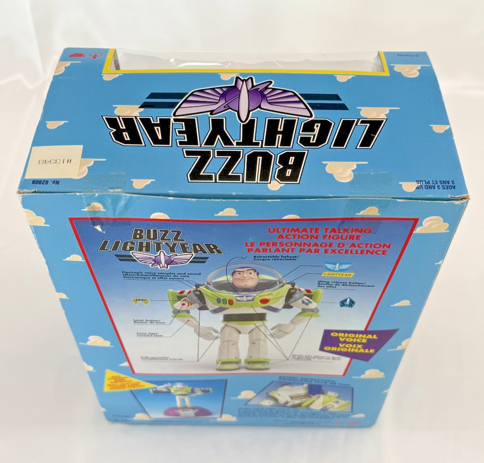 1995 Toy Story Buzz Lightyear Ultimate Talking Action 1st Run Canadian ...