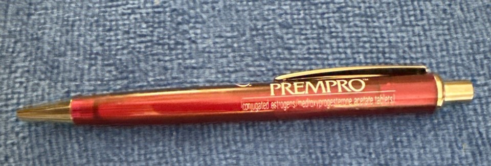PREMARIN Medical Drug Rep Pharmaceutical Click Pen P2 | eBay