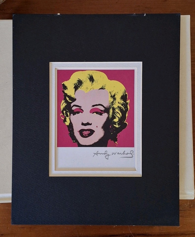ANDY WARHOL MARILYN MONROE, Warhol Foundation 1989 Framed Screen Print ...