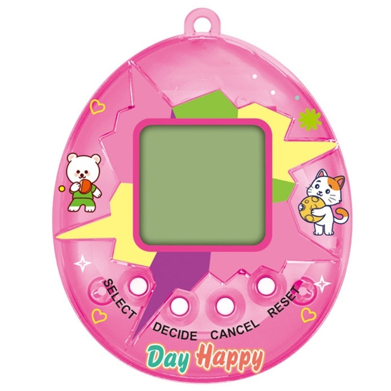 168 Pets Game Machine Virtual Pet Toy Nostalgic Console Electronic ...