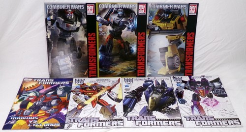 IDW Hasbro Transformers Pack-In Comic Lot of 8 Combiner Wars ...