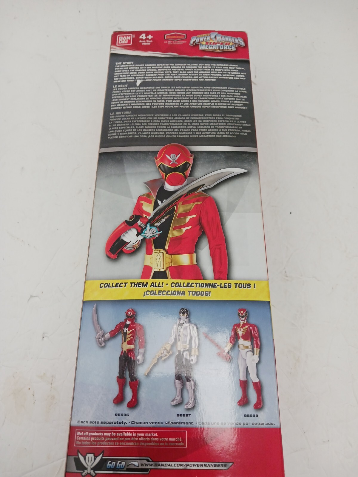 Red Power Ranger Megaforce Face