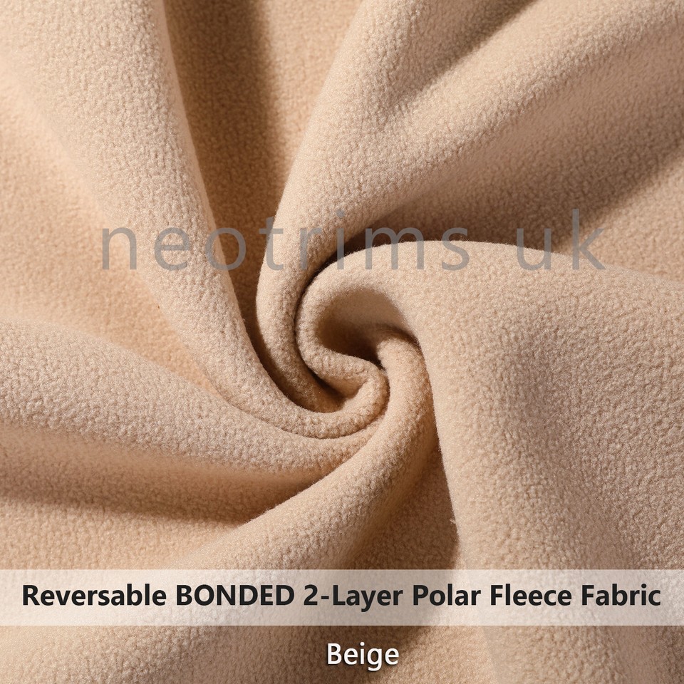 Polar Fleece Anti Pill Fabric Cuddly Soft Pile Washable Craft Material ...