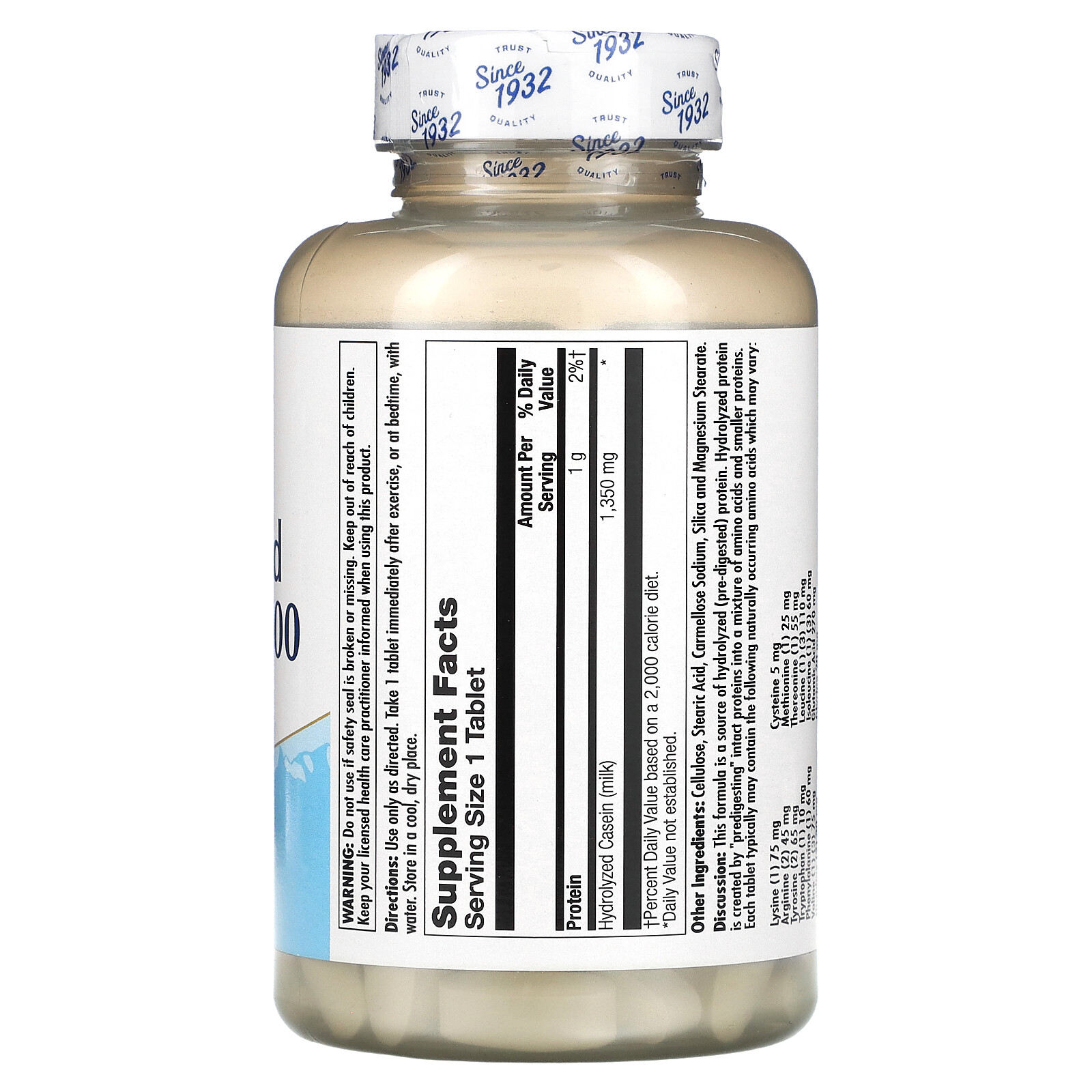 Amino Acid Complex 1000, 100 Tablets | eBay