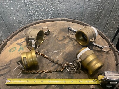 4 Piece MBC 2" cam lock Fittings cap and plug | eBay