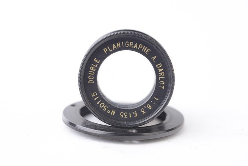 Vintage Darlot Double Planigraph f/6.3 Lens - 135mm #50115. | eBay