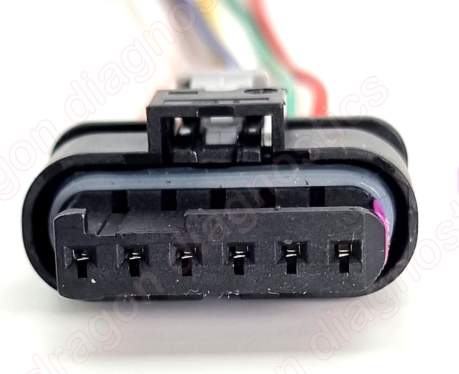 6 Pin For Fiat 500X 2016-2022 Rear Tail Light Rear Lamp Plug Prewired ...