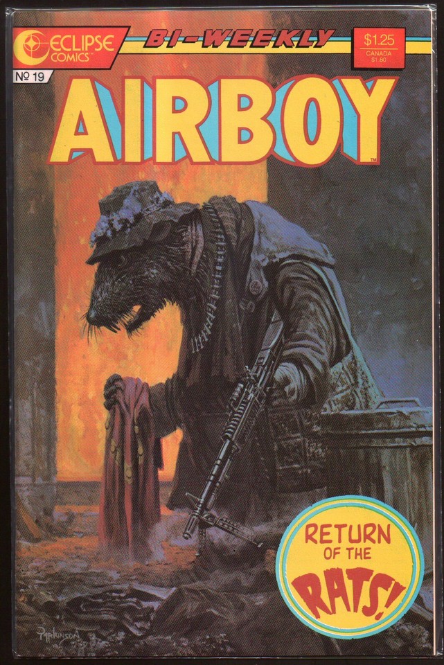 Airboy #5-20 VF/NM 9.0+ 1986-1987 Eclipse Comics Back Issues Buck ...